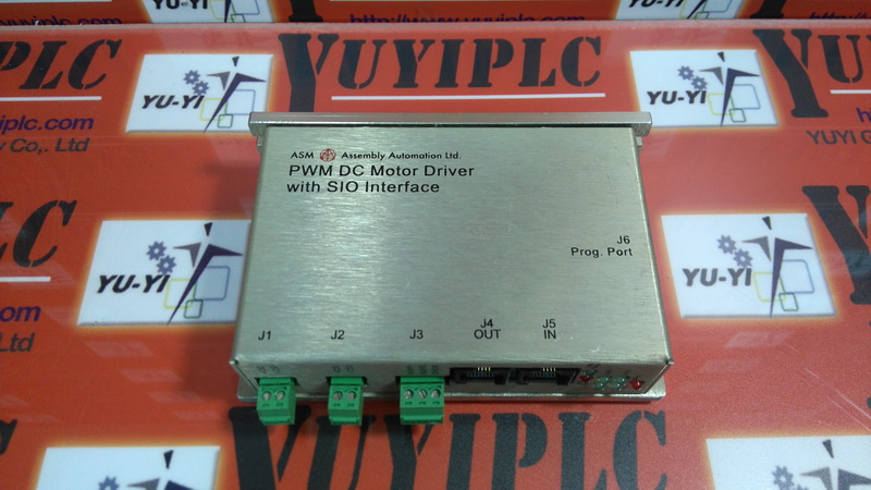 ASM PWM DC Motot Driver with SIO Interface 02-17544 - 裕益科技自動化設備可程式編碼器PLC分散式控制系統DCS